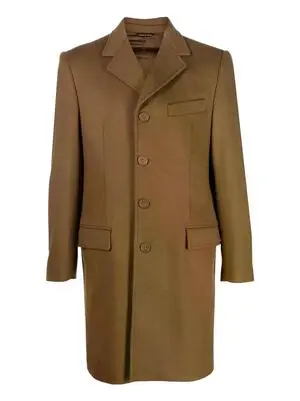 A.N.G.E.L.O. VINTAGE CULT 2000s Single-breasted Coat - Brown