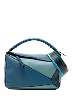 Loewe Puzzle Satchel - Blue