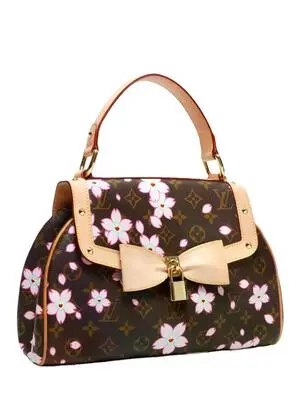 LOUIS VUITTON 2003 Monogram Cherry Blossom Handbag - Brown