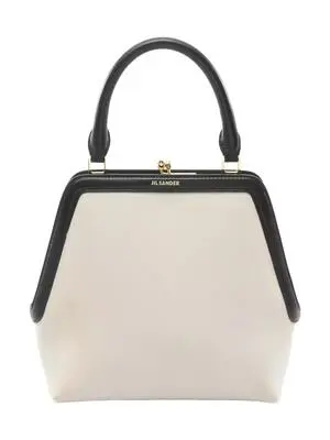 JIL SANDER 2010s Square Handbag - Neutrals