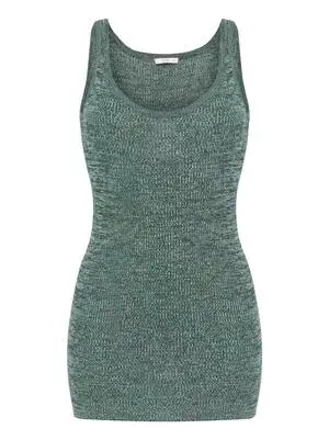 Prada 2000 Knitted Tank Top - Green