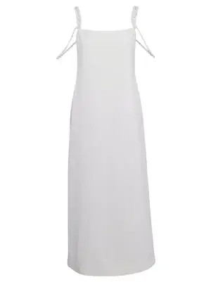Alexis Sleeveless Midi Dress - White