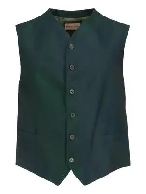 ROMEO GIGLI Cotton Waistcoat - Green
