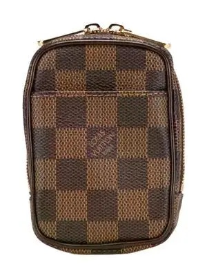 LOUIS VUITTON 2007 Damier Ebene Etui Okapi Pm - Brown