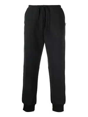 WALTER VAN BEIRENDONCK Straight Leg Sweatpants - Black