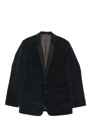 Dolce & Gabbana 2000s Velvet Blazer - Blue