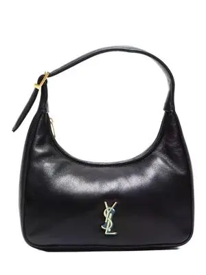 Saint Laurent Calypso Logo Mini Bag - Black