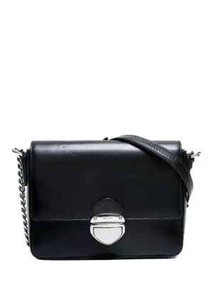 Prada 2000-2015 Leather Shoulder Bag - Black