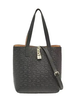 AIGNER Embossed-lock Tote Bag - Black