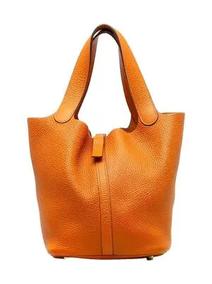 Hermès 2004 Picotin 22 Tote Bag - Orange