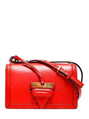 Loewe Barcelona Leather Crossbody Bag - Red