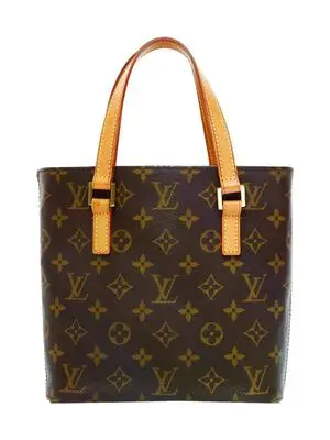 LOUIS VUITTON 2001 Monogram Pattern Vavin Pm Handbag - Brown