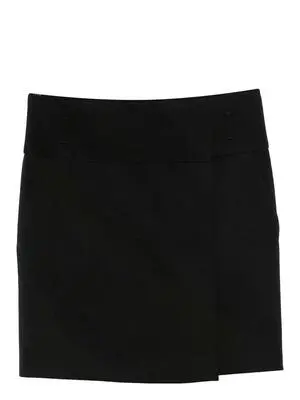 Gucci 2000s Wool Mini Skirt - Black