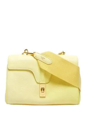 Celine Teen Soft Shoulder Bag - Yellow