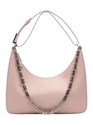 Givenchy 2010-2025 Small Moon Cut Out Satchel - Pink