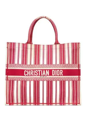 Dior Christian Dior Pre-Owned 2018 Large Book Tote Bag Red