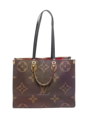 LOUIS VUITTON On-the-go Gm Monogram Shoulder Bag - Brown