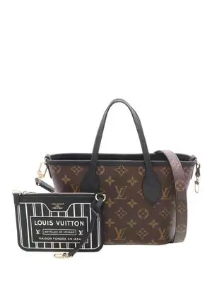 LOUIS VUITTON Neverfull Inside Out BB Monogram Tote Bag