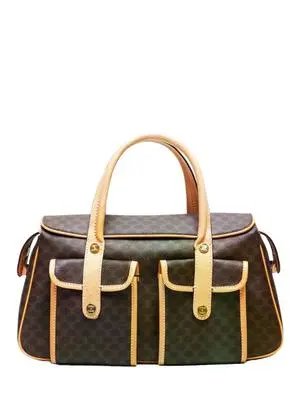 Celine 2000s Macadam Tote - Brown