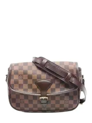 LOUIS VUITTON 2006 Damier Sologne Crossbody Bag - Brown