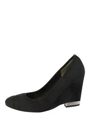Tory Burch 90mm Wedge Pumps - Black