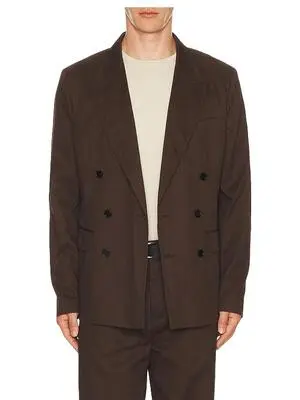 ALLSAINTS Newton Blazer - Baked Brown