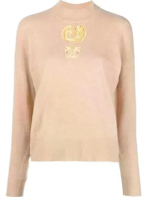Hermès 1980 Horse-head Cashmere Jumper - Neutrals