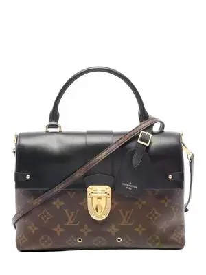 LOUIS VUITTON 2017 One Handle Mm Tote Bag - Brown