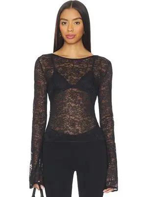 LAMARQUE Amelia Top - Black