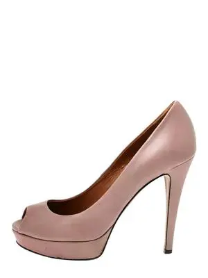 Gucci 120mm Leather Pumps - Pink