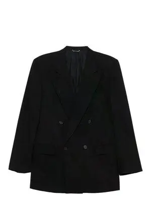 Dior 1990s Pinstripe Blazer - Blue