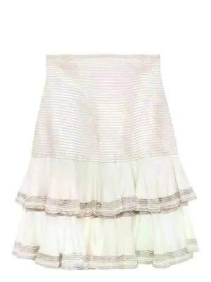 ALAÏA 2000s Ruffled Skirt