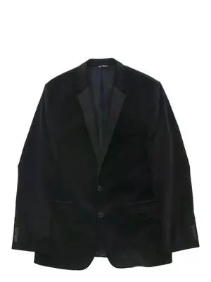 Dolce & Gabbana 2000s Narrow Lapels Blazer - Black