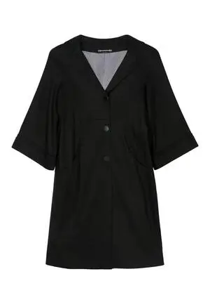 Gucci Single-breasted Coat - Black