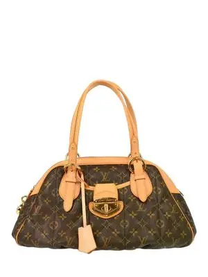 LOUIS VUITTON 2008 Monogram Etoile Bowling Handbag - Brown