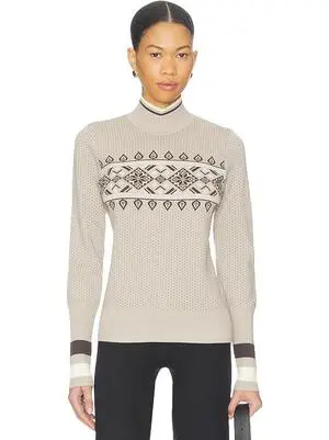 ALP N ROCK Holly Mock Neck Sweater - Stone
