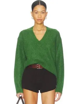 PISTOLA Kit V-neck Pullover Sweater - Winter Green