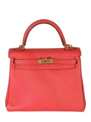 Hermès 2014 Kelly 25 Handbag - Red