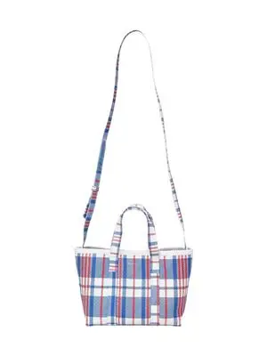 Balenciaga Patterned Tote Bag - Blue