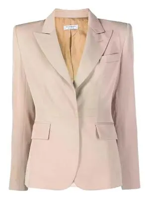 Saint Laurent Pre-owned 2001 Peak Lapels Single-breasted Blazer - Neutrals