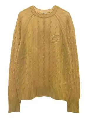 Etro Cable-knit Cashmere Sweater - Yellow