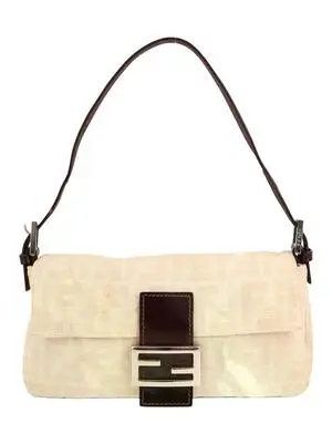 Fendi Baguette Shoulder Bag - Neutrals