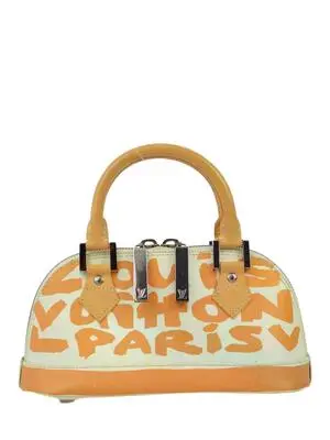 LOUIS VUITTON Graffiti Alma Pm Handbag - Neutrals