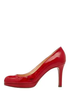 CHRISTIAN LOUBOUTIN 90mm Leather Pumps - Red