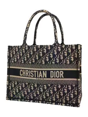 Dior Book Tote Shopping Bag - Blue