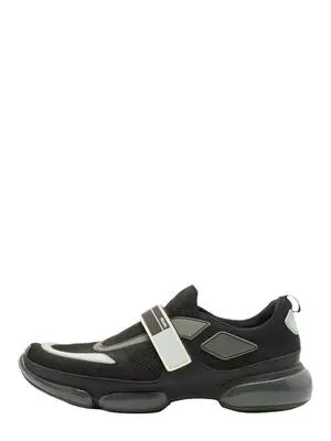 Prada Cloudbust Touch-strap Sneakers - Black