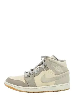 JORDAN Air 1 Suede High-top Sneakers - Grey