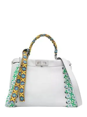 Fendi Peekaboo Tote Bag - Blue