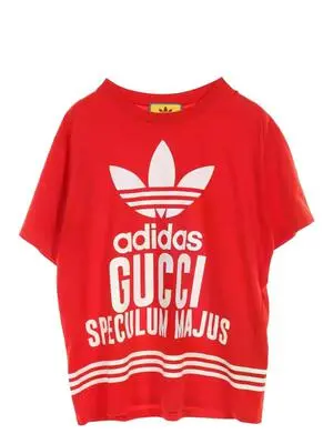 Gucci X Adidas 2010s Cotton T-shirt - Red