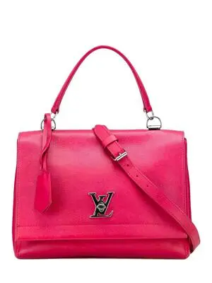 LOUIS VUITTON 2015 Lockme Ii Bb Satchel - Pink